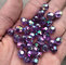 wholesale 3mm-16mm acrylic AB color bubble dazzling color pineapple corner bead DIY bead handicraft bag accessories