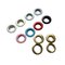 wholesale round metal ring brass iron stainless steel aluminum metal  eyelets and grommets
